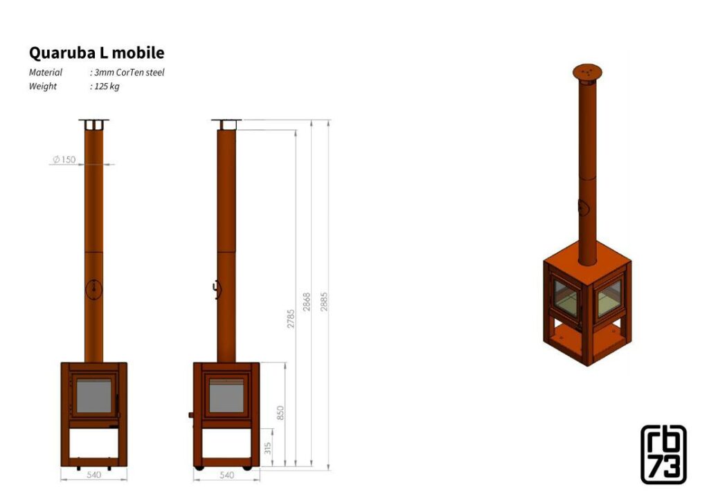Quaruba L Wood-Burning Stove | Fakenham Fires